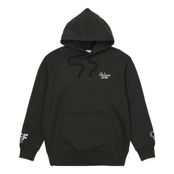 PALACE X Rapha Logo Hoodie - Black