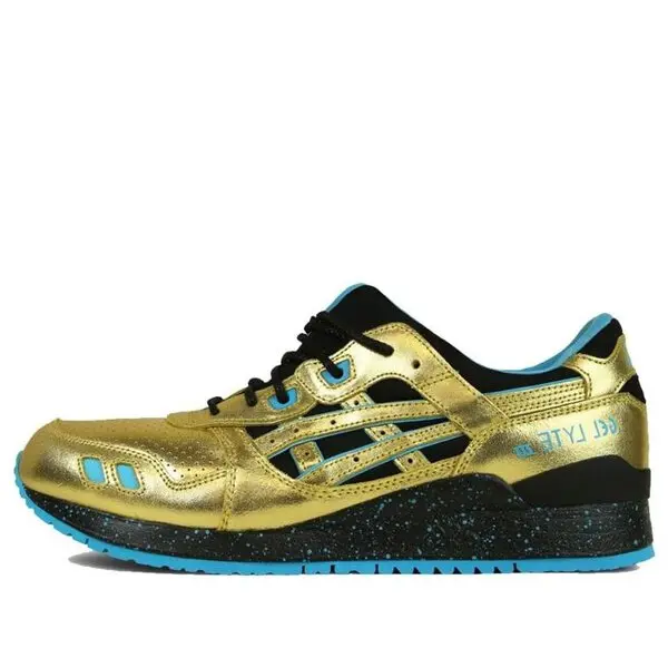 Asics X Wale X Villa Gel Lyte 3 "intercontinental Champion" Sneakers - Gold
