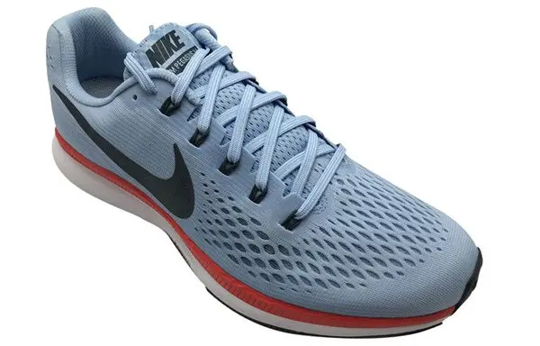 Nike Zoom Pegasus 34 Athletic Sneakers - Black