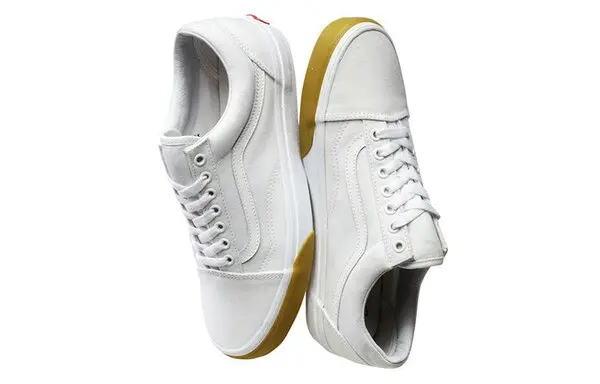 VANS Old Skool Gum Bumper Sneakers - White