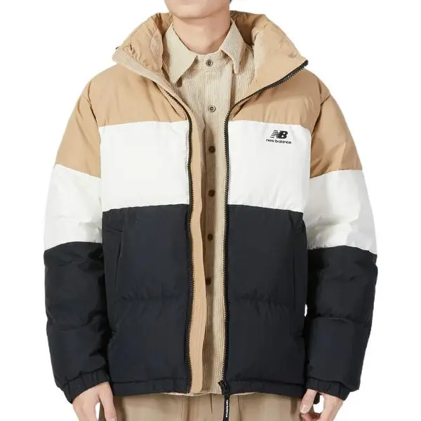 NEW BALANCE Color-blocked Down Jacket