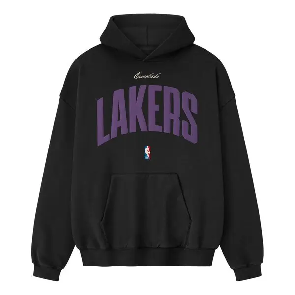 Fear Of God Lakers 90s Hoodie - Black
