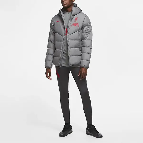 Nike Strike Printing Pattern Hooded Down Jacket