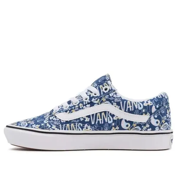 VANS Old Skool Comfycush Sneakers - Blue/white