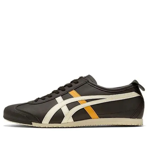 Onitsuka Tiger Mexico 66 Low Top Lace-up Sneakers - Black/white/yellow