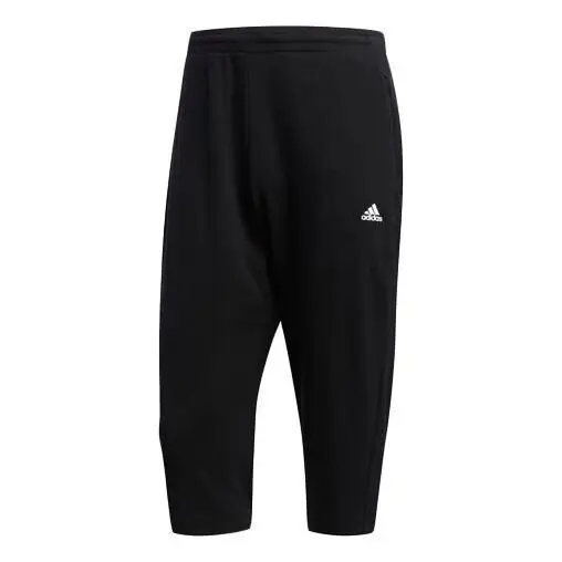 Adidas Woven Cone Sports Cropped Pants - Black
