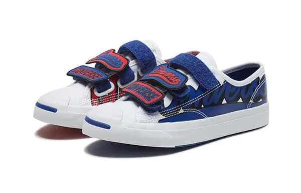 CONVERSE Jack Purcell Sneakers With Vel Cro Fastening