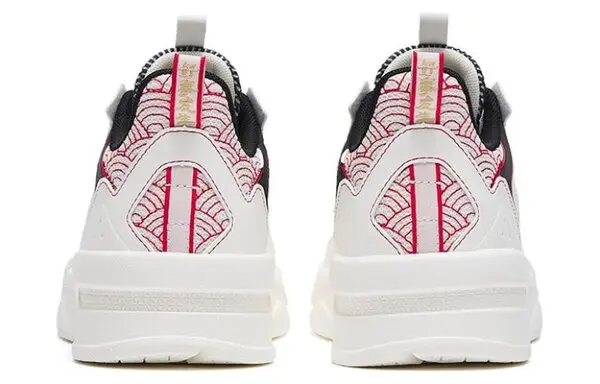 ANTA G6 Low Top Sneakers - White/black/red