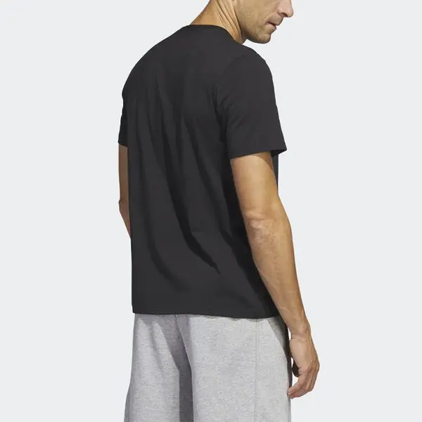 Adidas Multilinear Sportswear Graphic Short Sleeve T-shirt 'black - Black/multi-color
