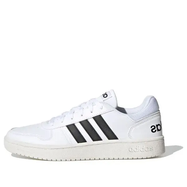 Adidas Hoops 2.0 Low Top Sneakers - White