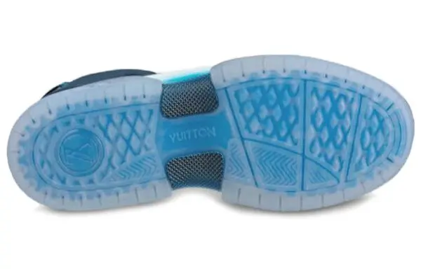 LOUIS VUITTON A View Sneakers - Blue/white/silver
