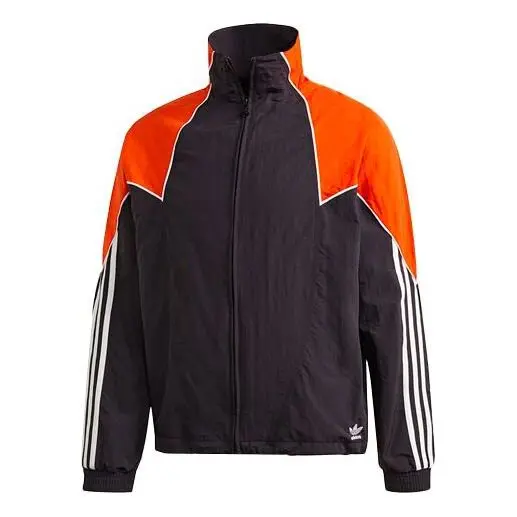Adidas Originals Track Jacket With Color Block Detail - Black