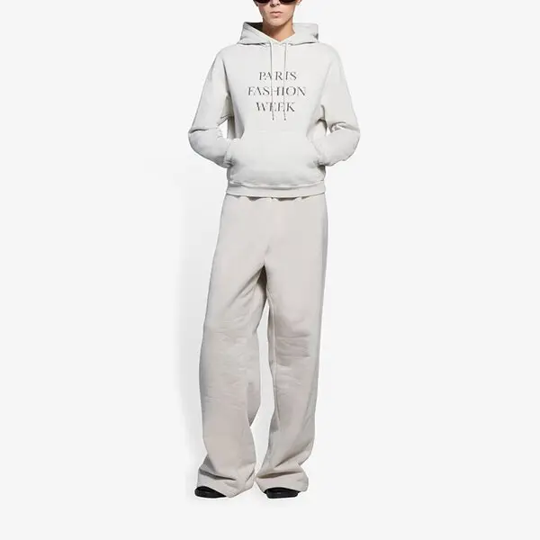 Balenciaga Shrunk Hooded Sweatshirt