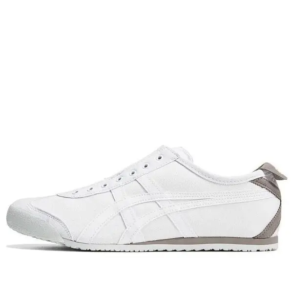 Onitsuka Tiger Slip-on Sneakers - White/grey