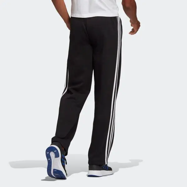 Adidas Classic Straight Casual Sports Knit Long Pants/trousers Black - Multi-color