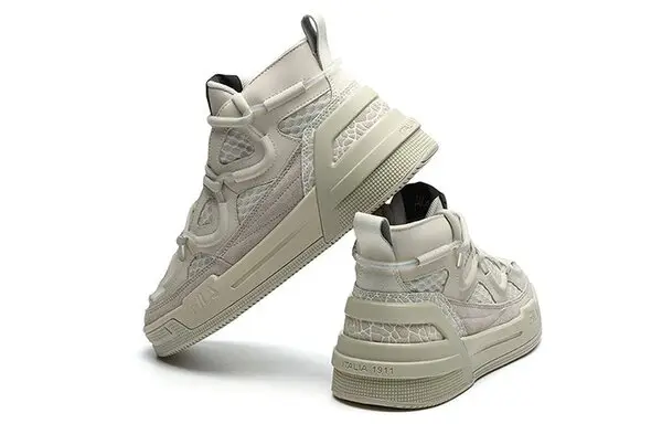 FILA High Top Retro Basketball Sneakers