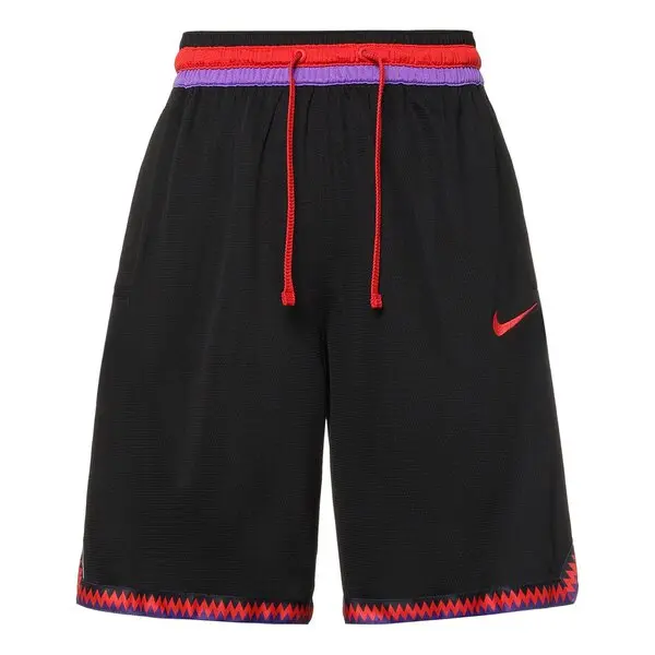 Nike Dri-fit Dna Basketball Shorts - Black/red