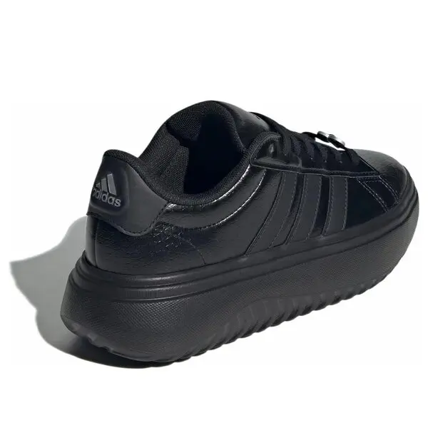 Adidas Grand Court Platform Sneakers - Black