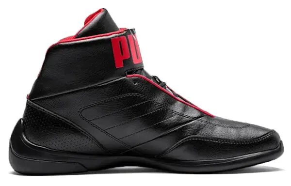 PUMA Scuderia Ferrari Kart Cat Mid 3 High Top Sneakers - Black