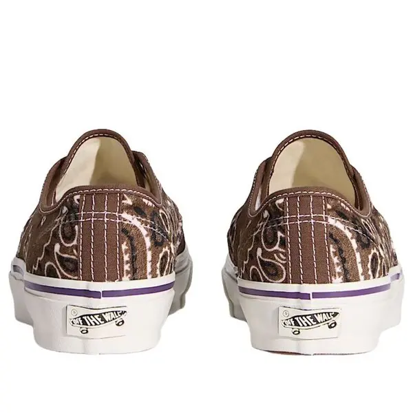 VANS Premium Authentic "brown Purple White" Sneakers - Brown/purple/white