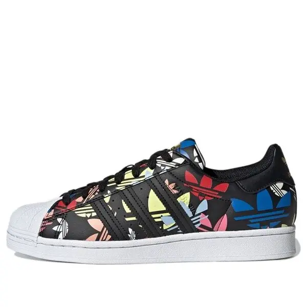 Adidas Originals Superstar Allover Trefoil Low Top Sneakers