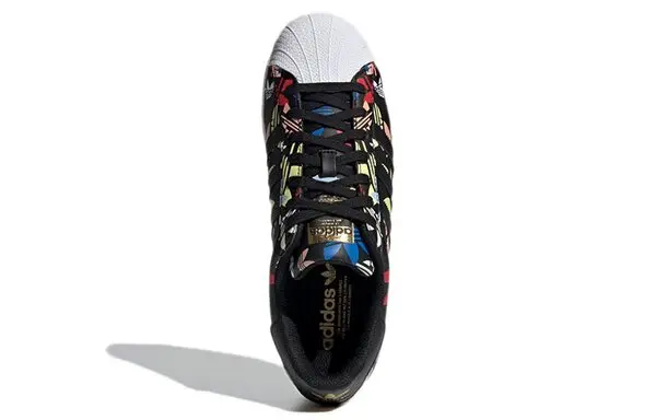 Adidas Originals Superstar Allover Trefoil Low Top Sneakers