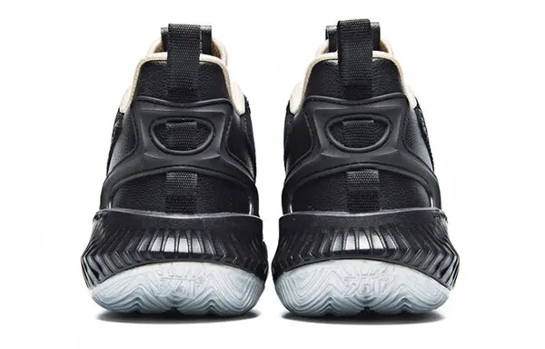 361 DEGREES Big3 Jianzhan Teacup Sneakers - Black/white