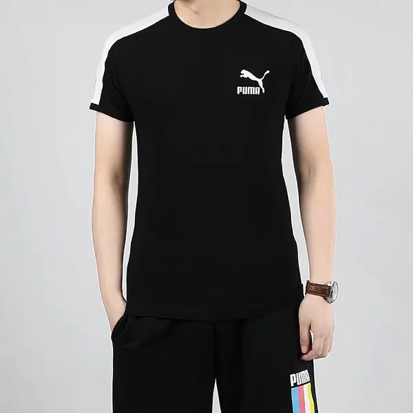PUMA Iconic T7 Colorblock Short Sleeve