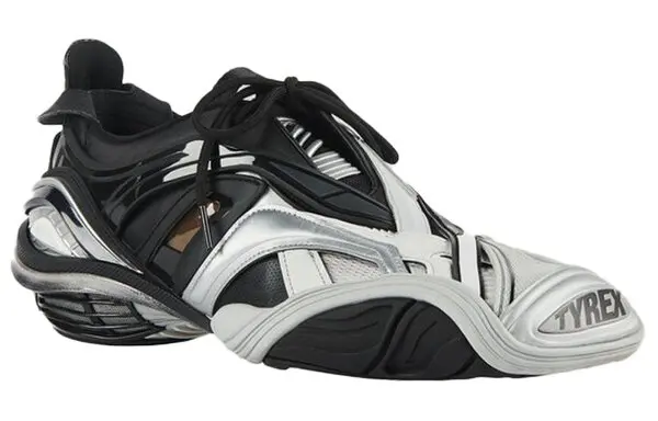 Balenciaga Tyrex Sport Shoes - Black/grey