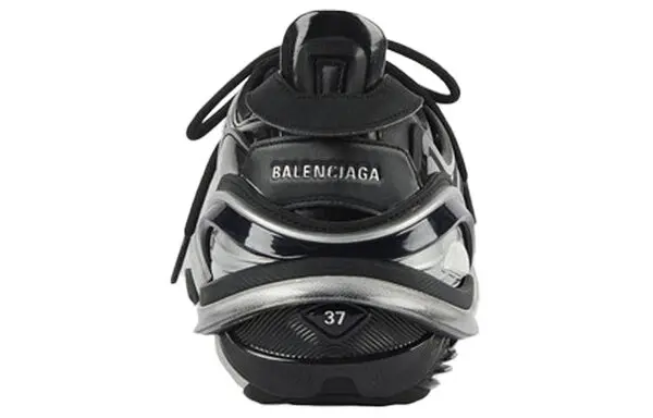 Balenciaga Tyrex Sport Shoes - Black/grey