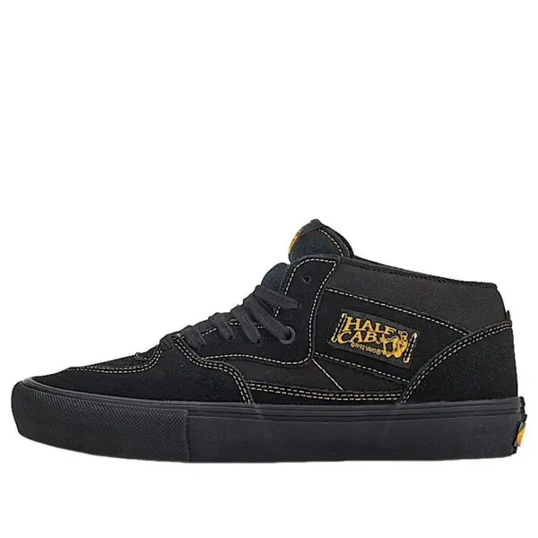 VANS Skate Half Cab Sneakers - Black/mustard Yellow