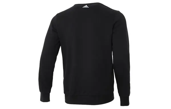 Adidas Fi Swt Ft Bos Logo Printing Sports Round Neck Pullover