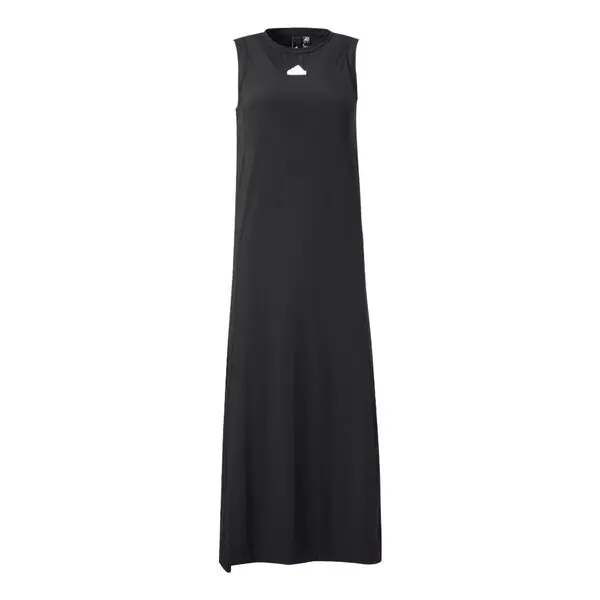 Adidas One-piece Sleeveless Maxi Dress - Black