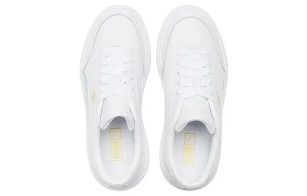 PUMA Oslo Maja Platform Sneakers - White/blue