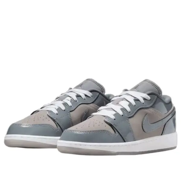 JORDAN 1 Low Se "grey - Grey/white