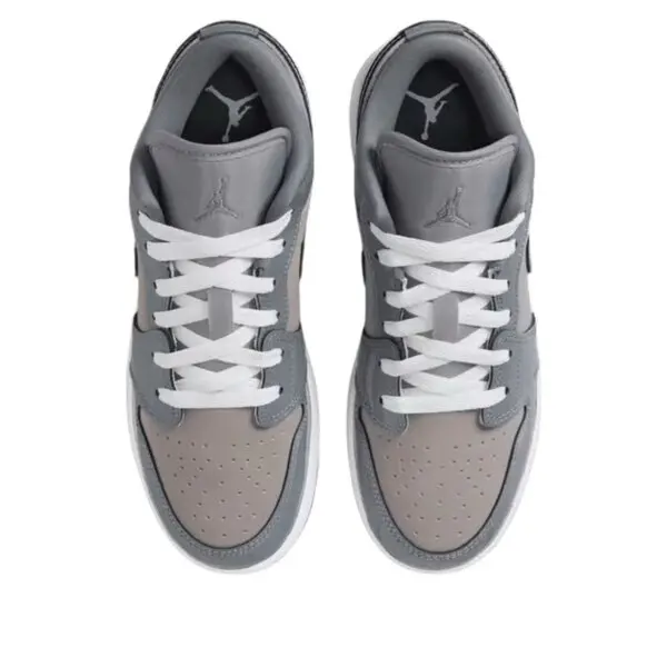 JORDAN 1 Low Se "grey - Grey/white