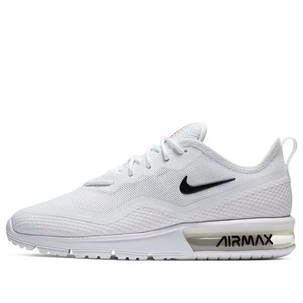 Nike Max Sequent 4.5 Athletic Sneakers - White/black