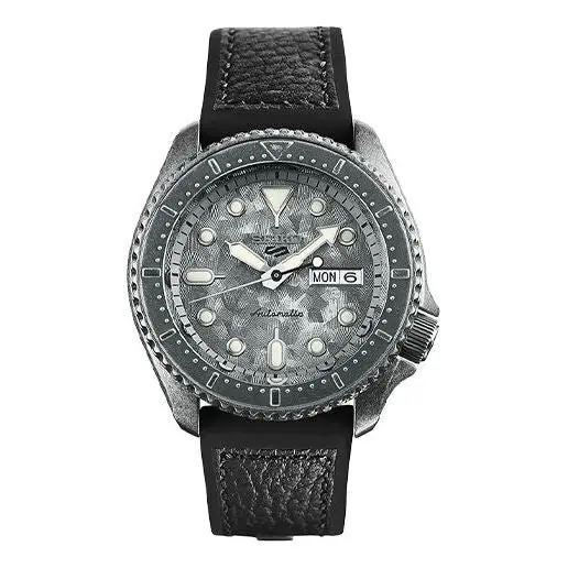 SEIKO No. 5 Series Retro Automatic Watch - Grayblack