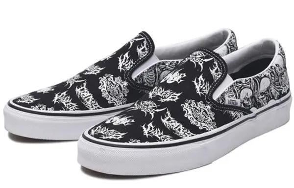 VANS Slip-on "forgotten Bones" Graphic Sneakers