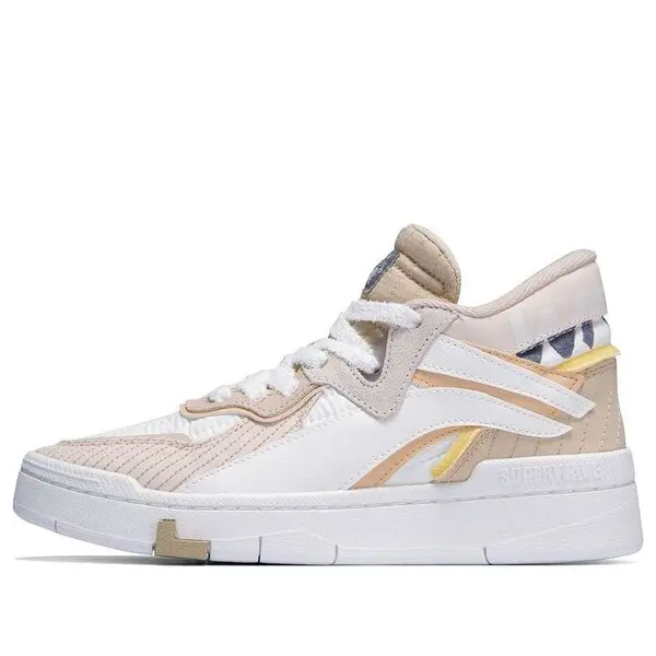 LI-NING Superwave Mid Prm Sneakers - White/taupe/pink