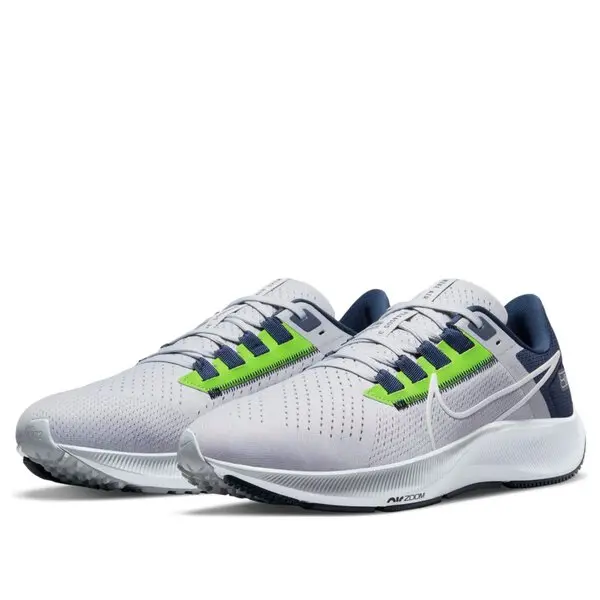 Nike X Nfl Air Zoom Pegasus 38 Seattle Seahawks Sneakers - White/blue