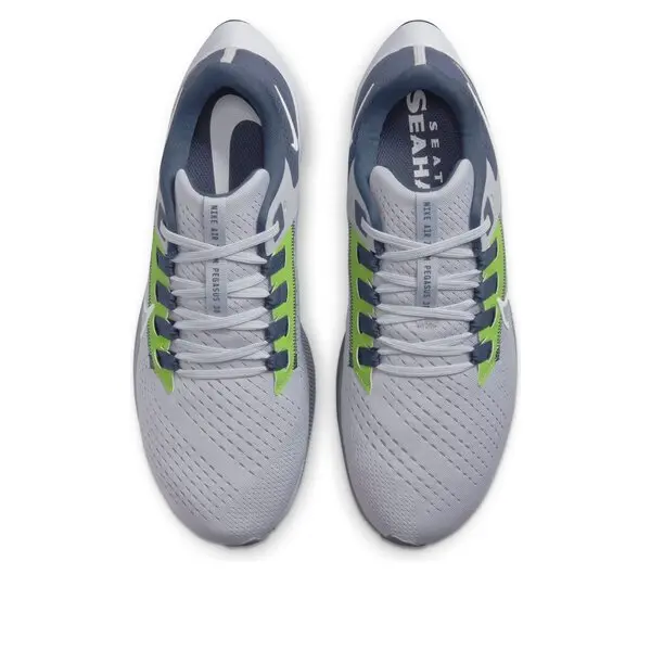 Nike X Nfl Air Zoom Pegasus 38 Seattle Seahawks Sneakers - White/blue