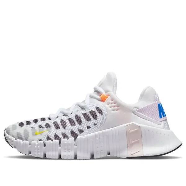 Nike Metcon 4 "printed White Black" Athletic Sneakers - White/pink/blue