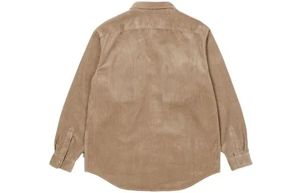 PALACE Fw22 Cargo Cord Shirt - Brown