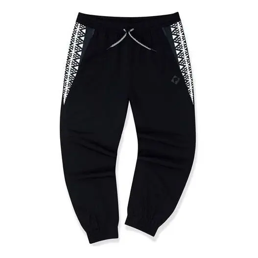 FILA FUSION Fila X White Mountaineering White Sports Ankle Banded Pants Black - Dark Black