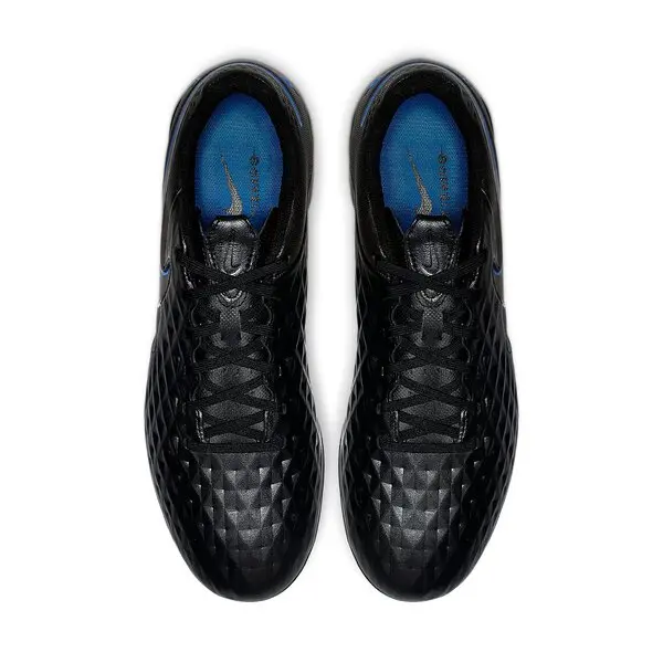 Nike Legend 8 Academy Ag Artificial Grass Soccer Cleats - Black/blue