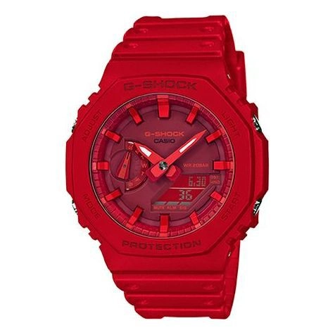 Casio G-shock Analog-digital Watch - Red