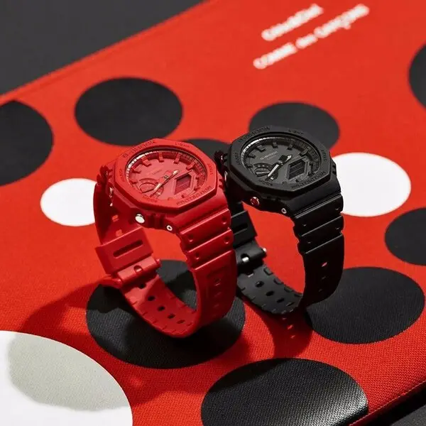 Casio G-shock Analog-digital Watch - Red