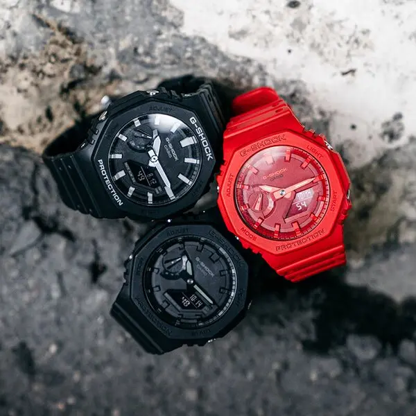 Casio G-shock Analog-digital Watch - Red