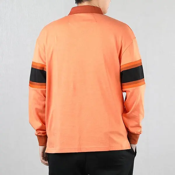 JORDAN Air Long Sleeve Collared Polo Shirt